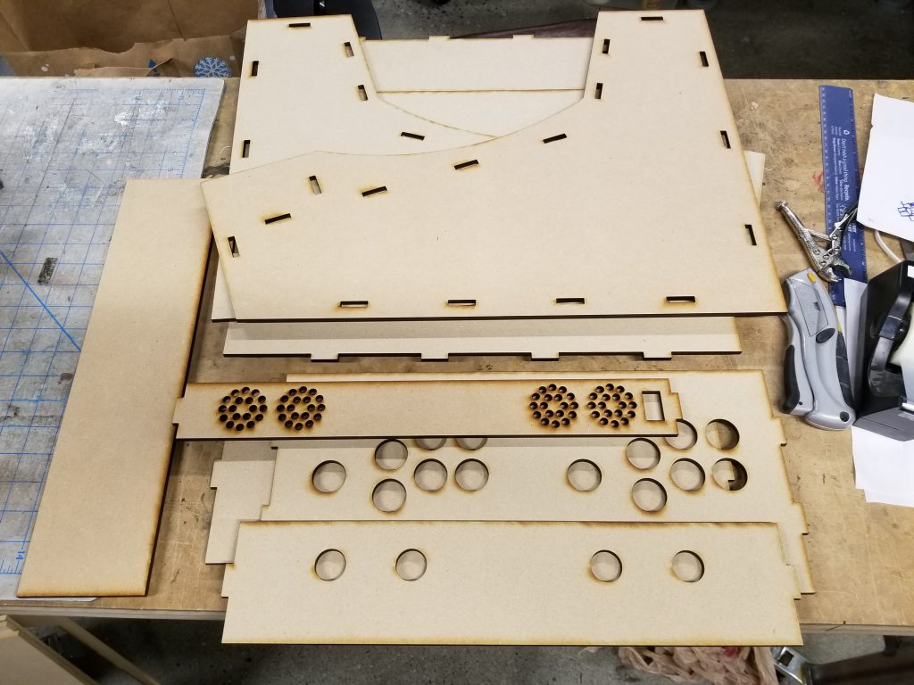 Arcade Cabinet (bartop, 2-player) – Bogdan Berg