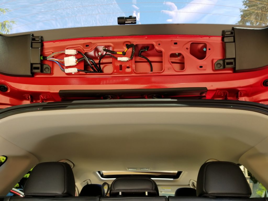 2018 Mazda CX-5 – front and back dashcam installation – Bogdan Berg