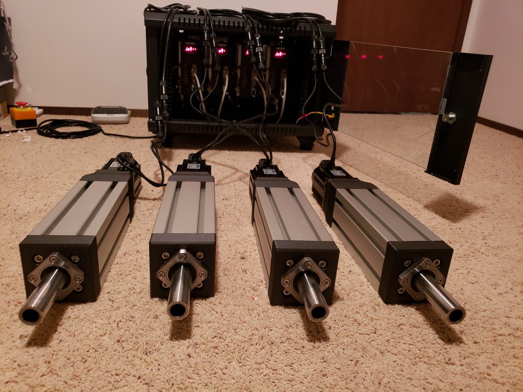 DIY Motion Simulator – Part 3 – Building the actuators – Bogdan Berg