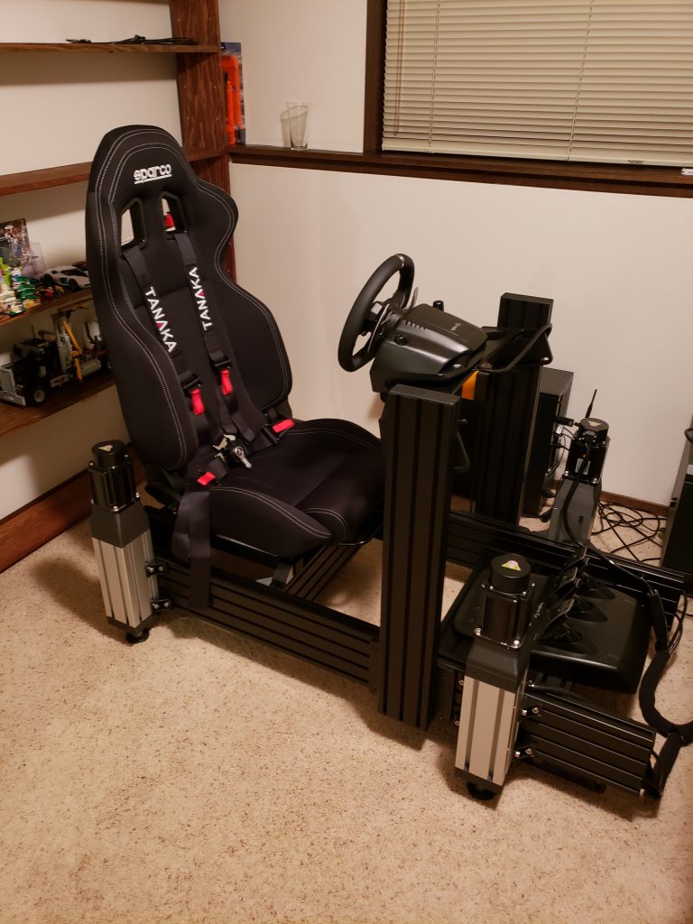 DIY Motion Simulator – Part 4 – Rig, monitor stand, accessories ...