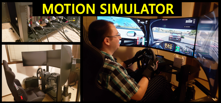 DIY Motion Simulator – Part 1 – Intro, Photos, Shopping List – Bogdan Berg