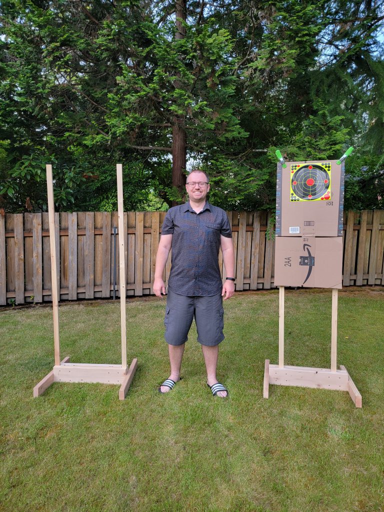 Building Range Target Stands – Bogdan Berg